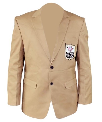 Mens Pro Football NFL Hall of Fame Gold Blazer Coat Jacket | eBay