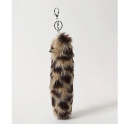 Japan Kawaii GAL Y2K 2000s fashion Fox Fur Tail Keychain Bag Charm | eBay