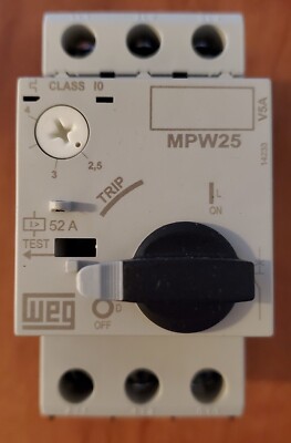 WEG MPW25-3-U004 3-phase Electric Motor Circuit Breaker | eBay