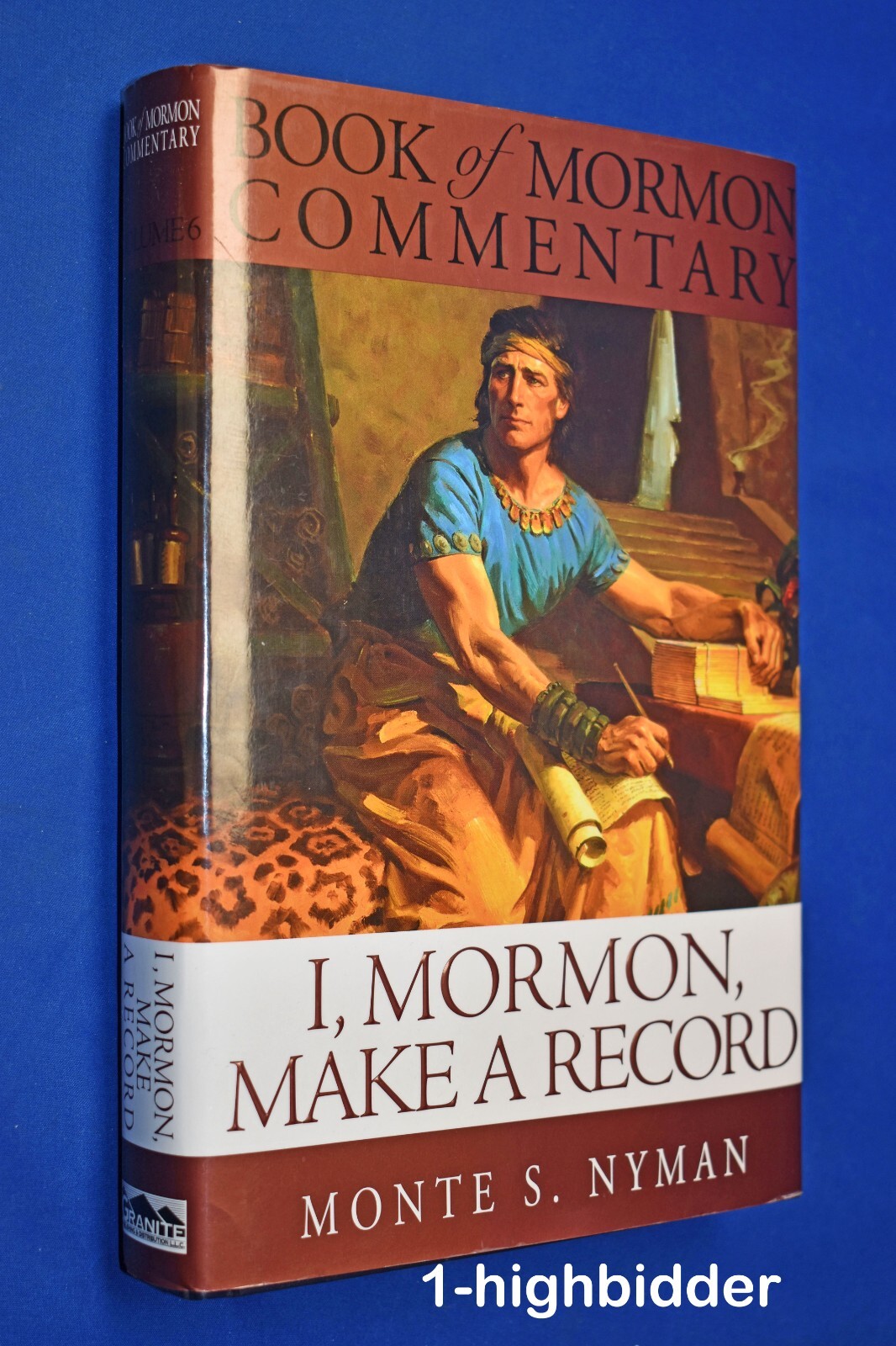 I Mormon Make A Record Book of Mormon Commentary Hardcover Vol 6 Monte ...