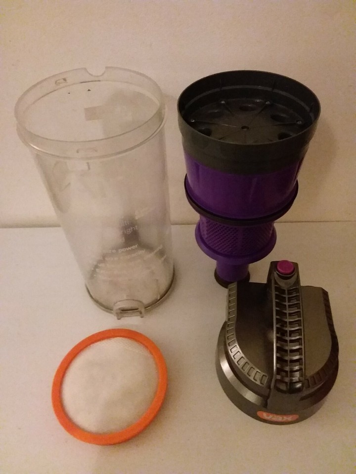 VAX MACH AIR REACH U90-MA-R DUST BIN AND FILTER | eBay