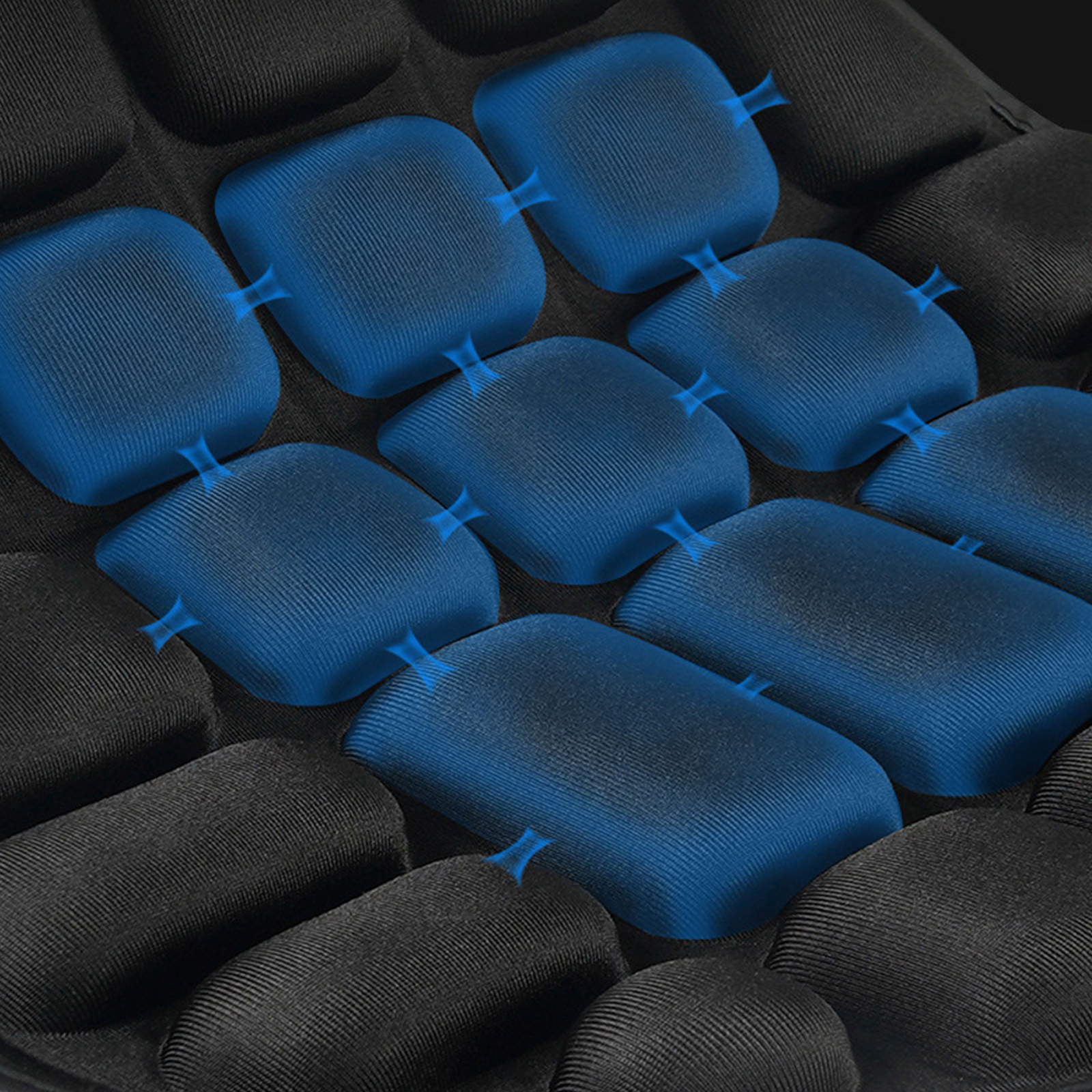 Seat Cushion EVA Shock Absorption Cover Pad Breathable Pressure Relief ...