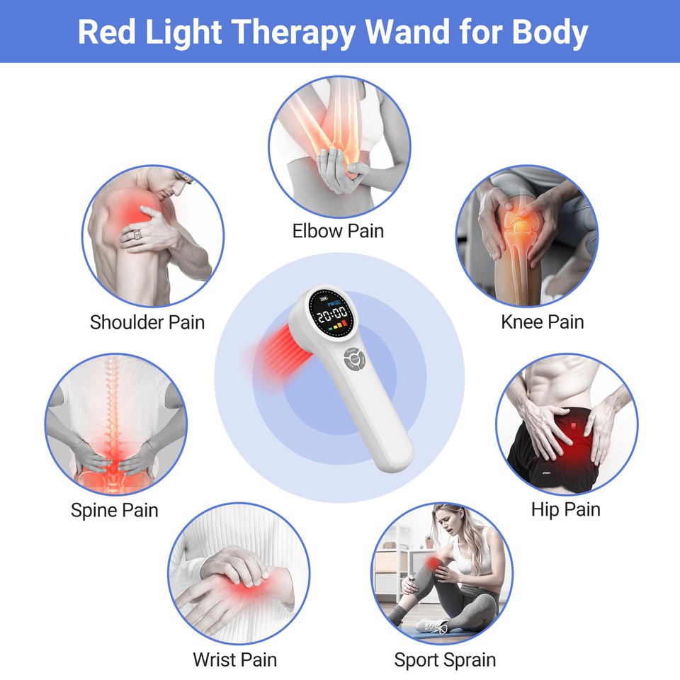 Handheld 1760mW Class IV Cold Laser Therapy Device for Neuropathy Pain ...