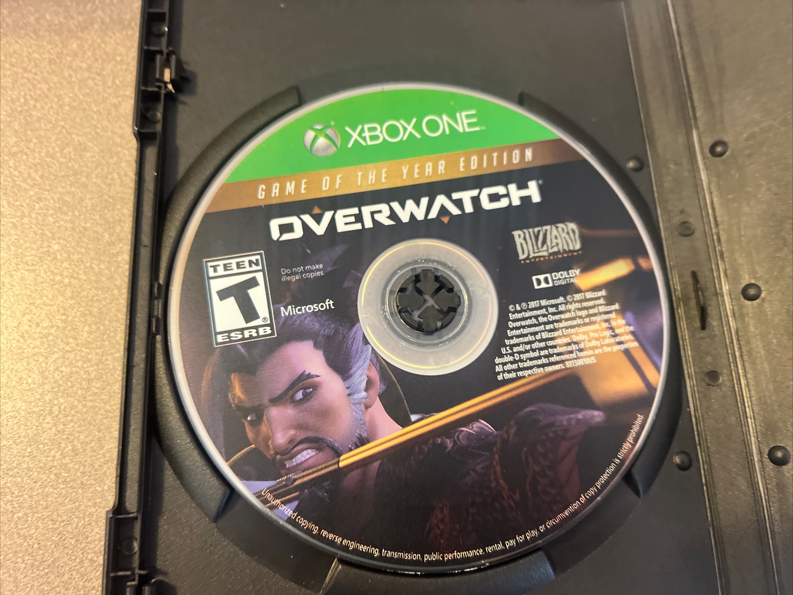 Overwatch Game of the Year Edition Xbox One Video Game Disc Only ...