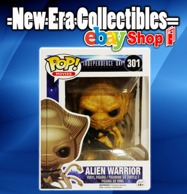 Pop! Movies Independence Day Alien Warrior #301 Vinyl Figure Funko 2016 ...