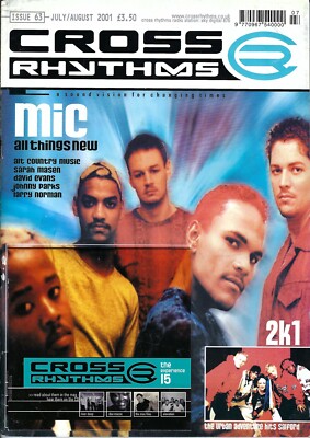 Cross Rhythms Magazine with CD - 2001 July / Aug, Issue #63 - mic | eBay