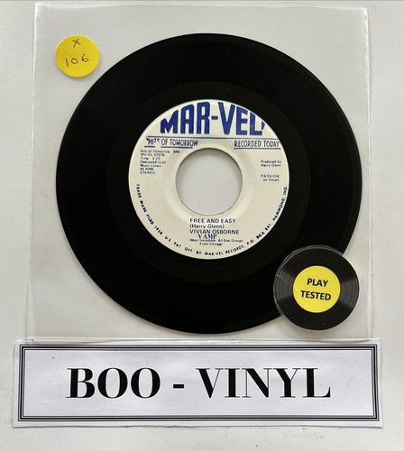 VAMP- "FREE & EASY"/"THIS FEELING"- 7” FUNK SOUL VINYL RECORD EX ...
