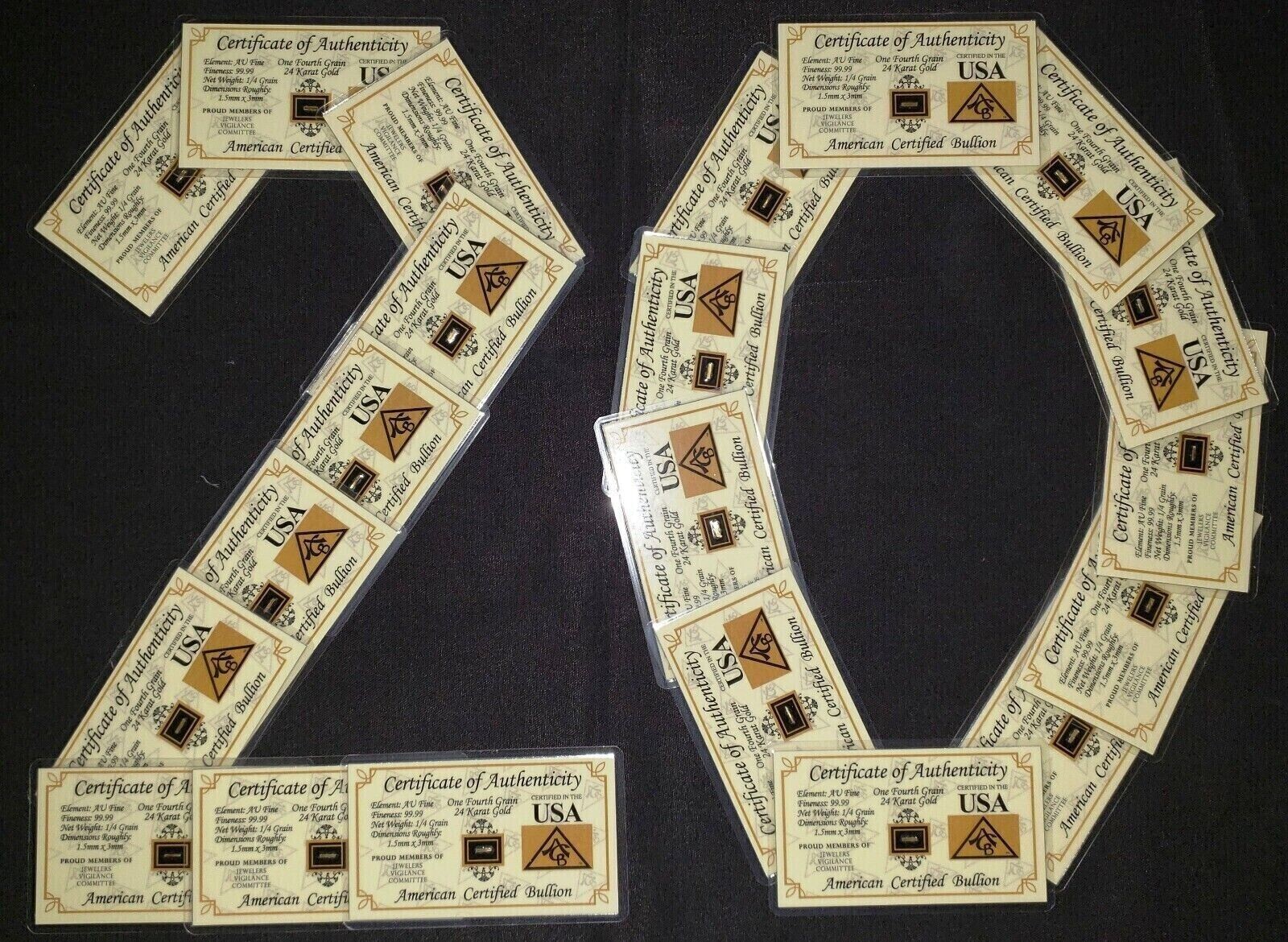 GOLD X20 ACB 1 4GRAIN 24K SOLID BULLION MINT BAR 9999 FINE CERT gold-x20-acb-1-4grain-24k-solid-bullion-mint-bar-9999-fine-cert