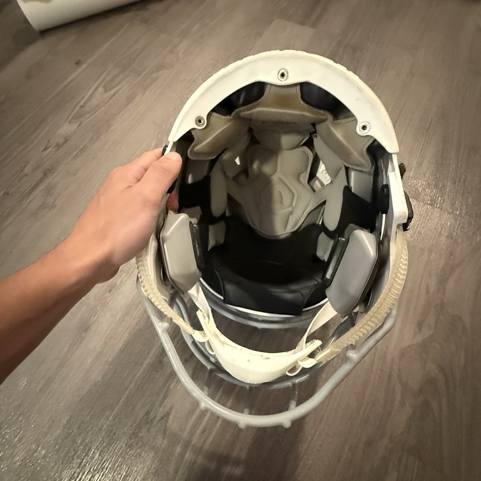 Riddell SpeedFlex Large Youth Football Helmet 2017 White Chin Strap | eBay