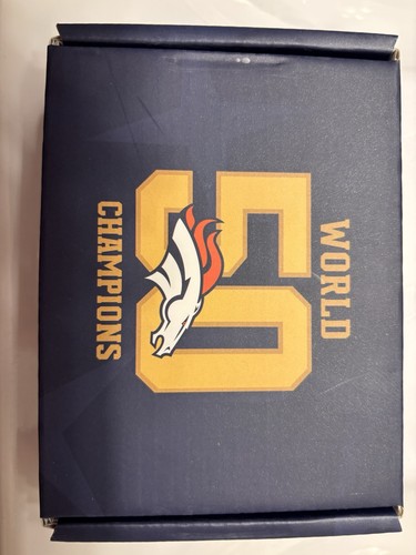 Denver Broncos Super Bowl 50 Commemorative Gold Chain Medallion | eBay