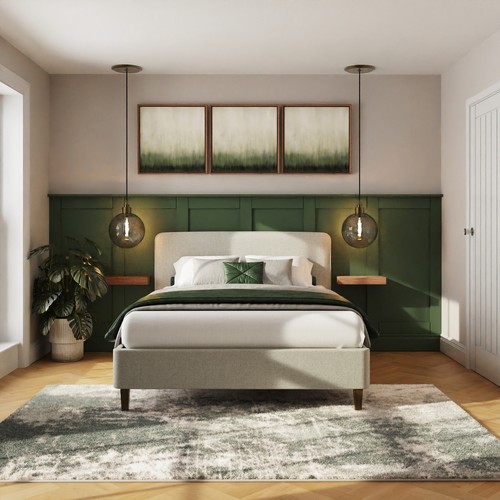 Addison Bed Frame Small Double Grey | eBay UK