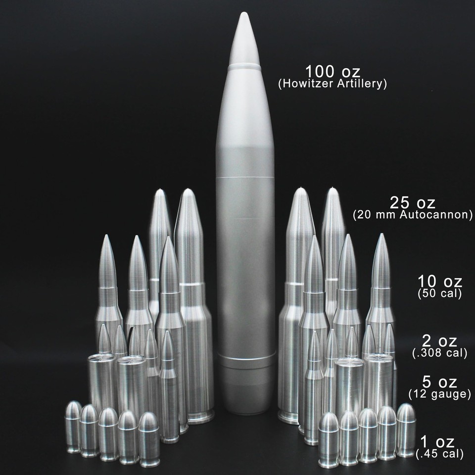 Silver Bullet - .308 Caliber (2 oz) - .999 Pure Silver by Mint State Gold | eBay