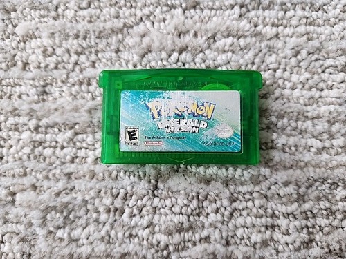 Pokemon Emerald Nintendo Game Boy Advance GBA Authentic & SAVES! Ships ...