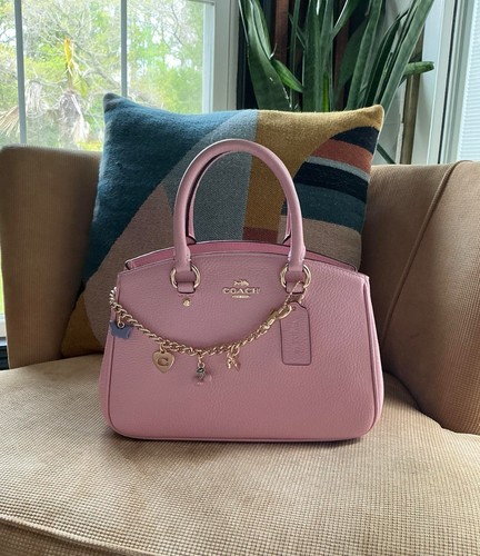 Coach Savannah Leather Carryall Satchel Powder Pink NWT $450 | eBay