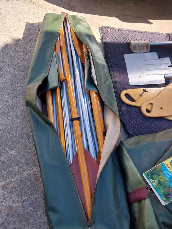 Rare Vintage 1963 FOLBOT SUPER TSF SAILBOAT KAYAK WITH INSTRUCTIONS | eBay