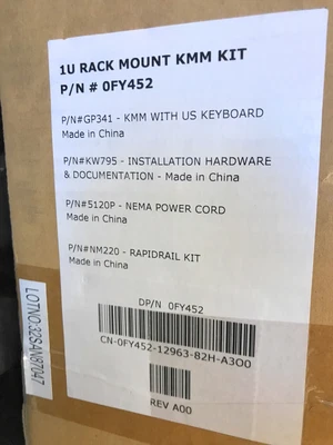 NEW Dell 1U KMM 17-inch LCD Rackmount | Grelly USA