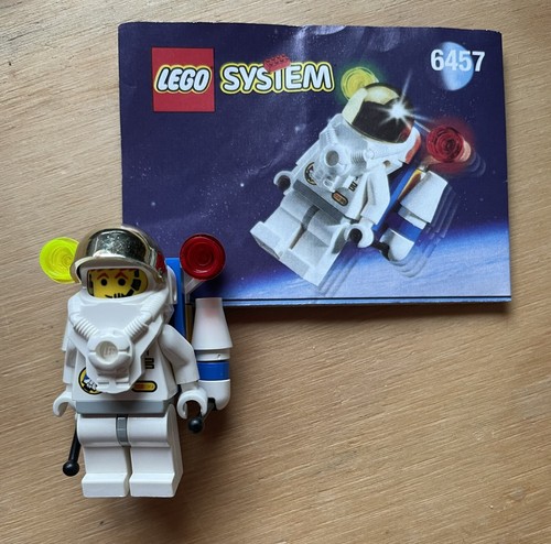 LEGO 6457 Space Port Astronaut Retired Minifigure Complete System 1999 ...
