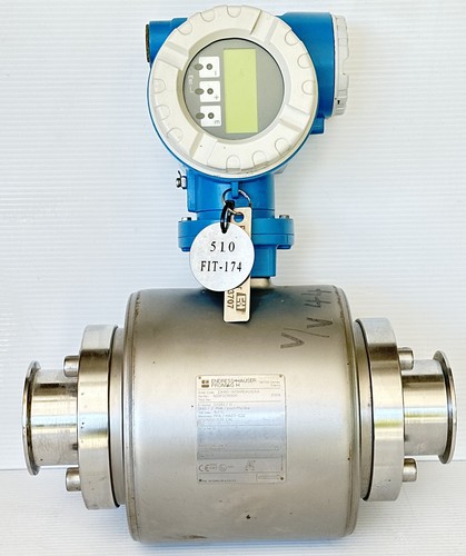 Endress+Hauser Promag 23H80 70mm 3" Flow Meter flowmeter Sanitary HART ...