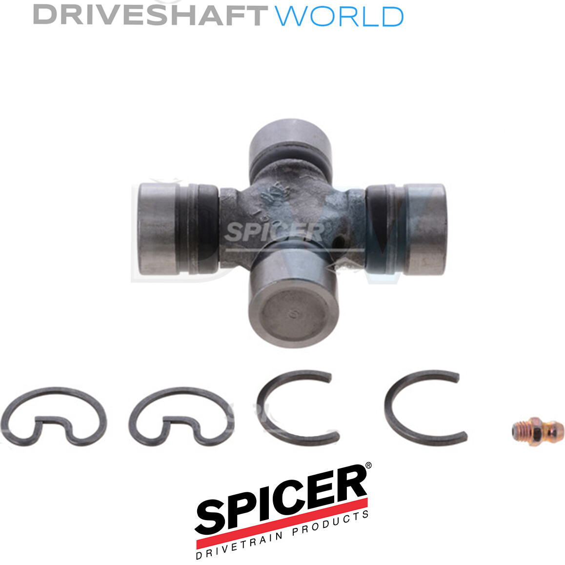 DETROIT 7290 to 1310 Series, Greasable Universal Joint Spicer 5-3222X ...