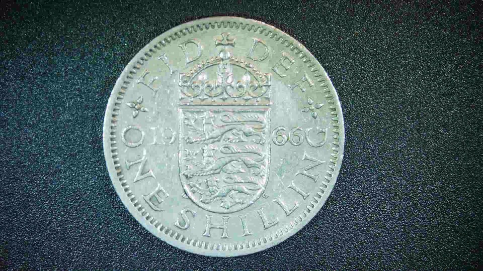 GREAT BRITAIN ONE SHILLING 1966 NOV13F | eBay