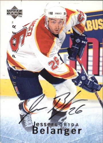 A7306- 1995-96 Be A Player Autographes #S143 Jesse Belanger Auto - Nm ...