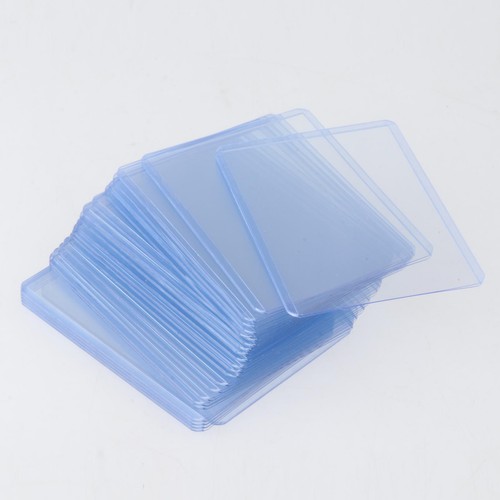 25x Clear Card Sleeves for Trading Cards Portable Practical Durable ...