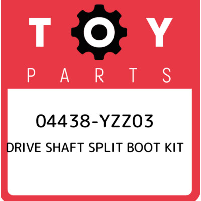 04438-YZZ03 Toyota Drive shaft split boot kit 04438YZZ03, New Genuine ...