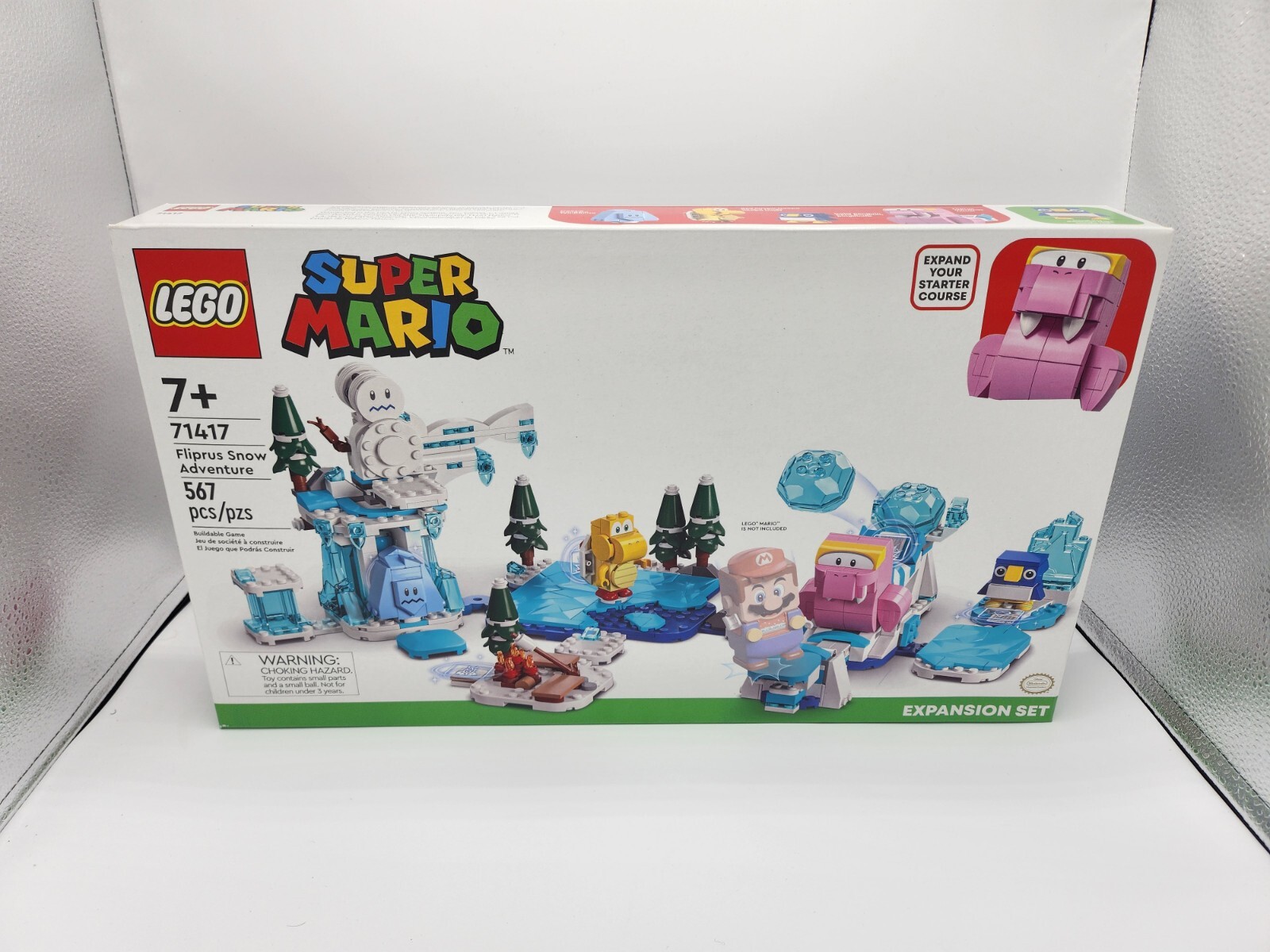 LEGO Super Mario 71417 Fliprus Snow Adventure Set New Sealed | eBay