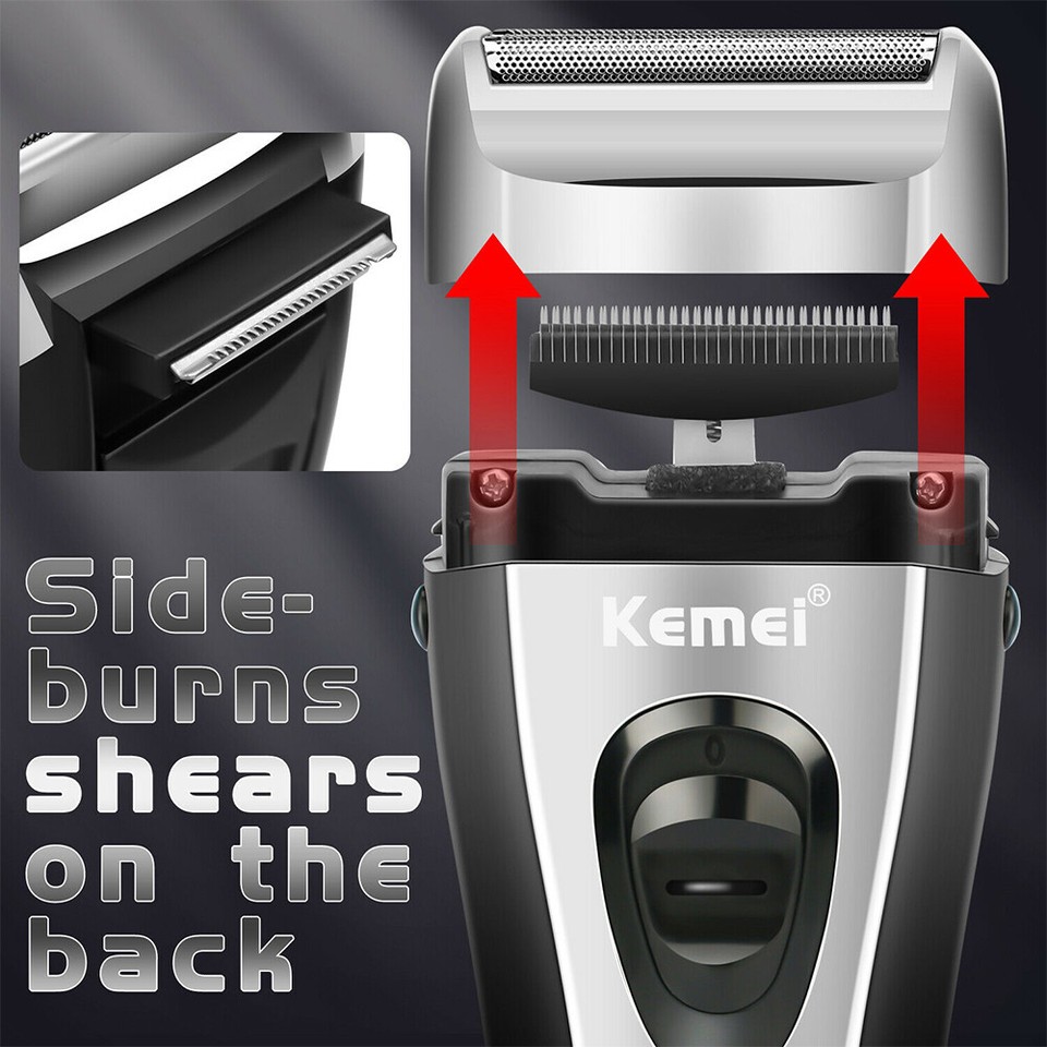 Men's USB Electric Shaver Trimmer Razor Hair Beard Shaving Machine ...