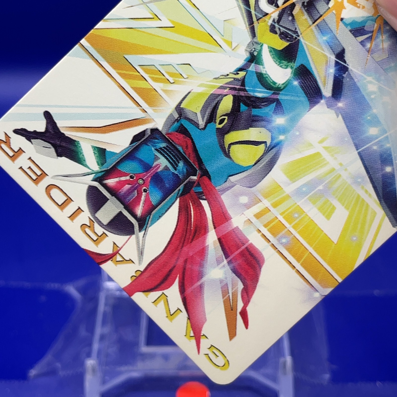 Kamen Rider Ganbarizing Card illus.EGC WORK Ganbarider Bandai Japanese ...