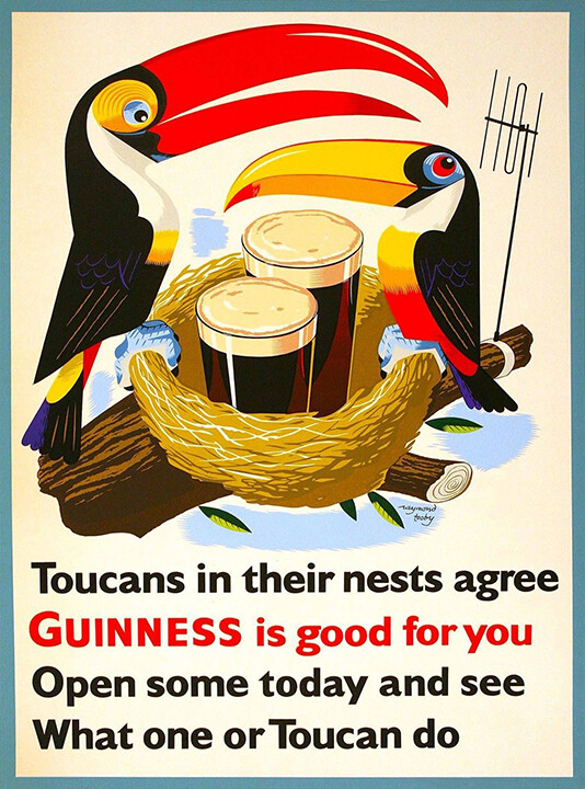 Guinness Beer Posters Vintage