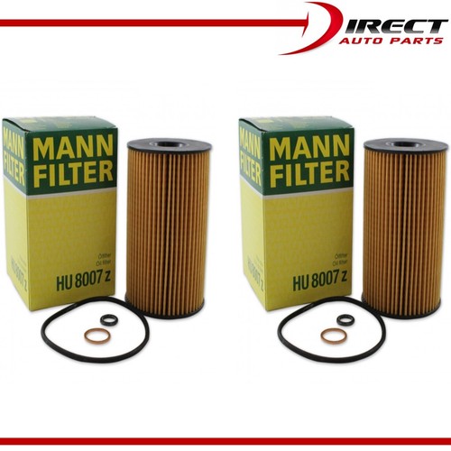 2 Pack MANN FILTER HU8007z Engine Oil Filter fits 2009-2009 BMW 750i,750Li X6 | eBay