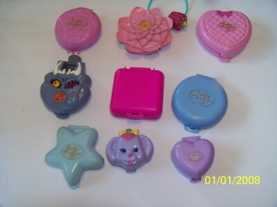 POLY POCKET COMPACT LOT 9 COMPACTS | eBay