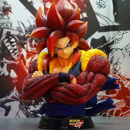 LIFE SIZE Gogeta 1:1 Scale Dragon Ball Z GT Super Resin Super Saiyan ...