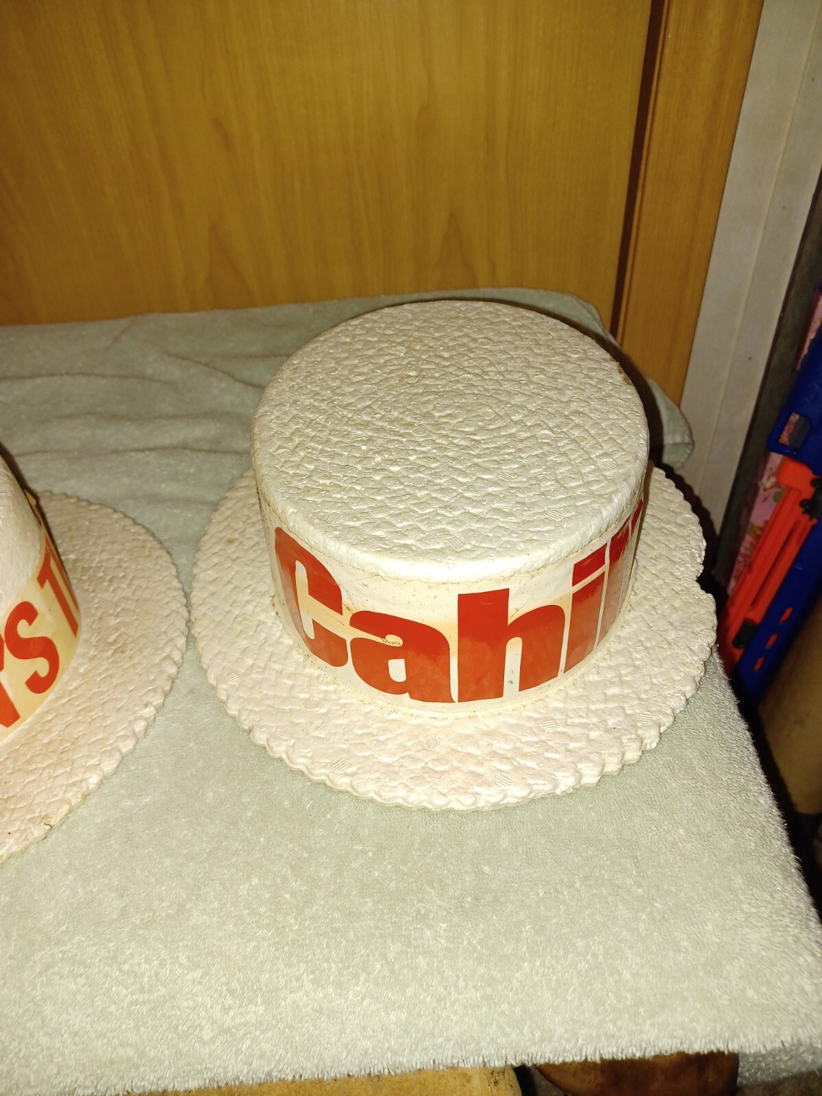 Lot of 2 Vintage Political Hats Agnew Nixon Cahill | eBay