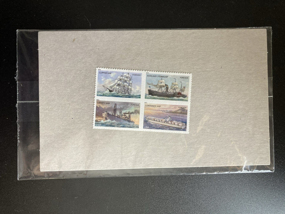 #4548-4551 U.S. Merchant Marine Block of 4 FOREVER Stamps Sealed MNH | eBay