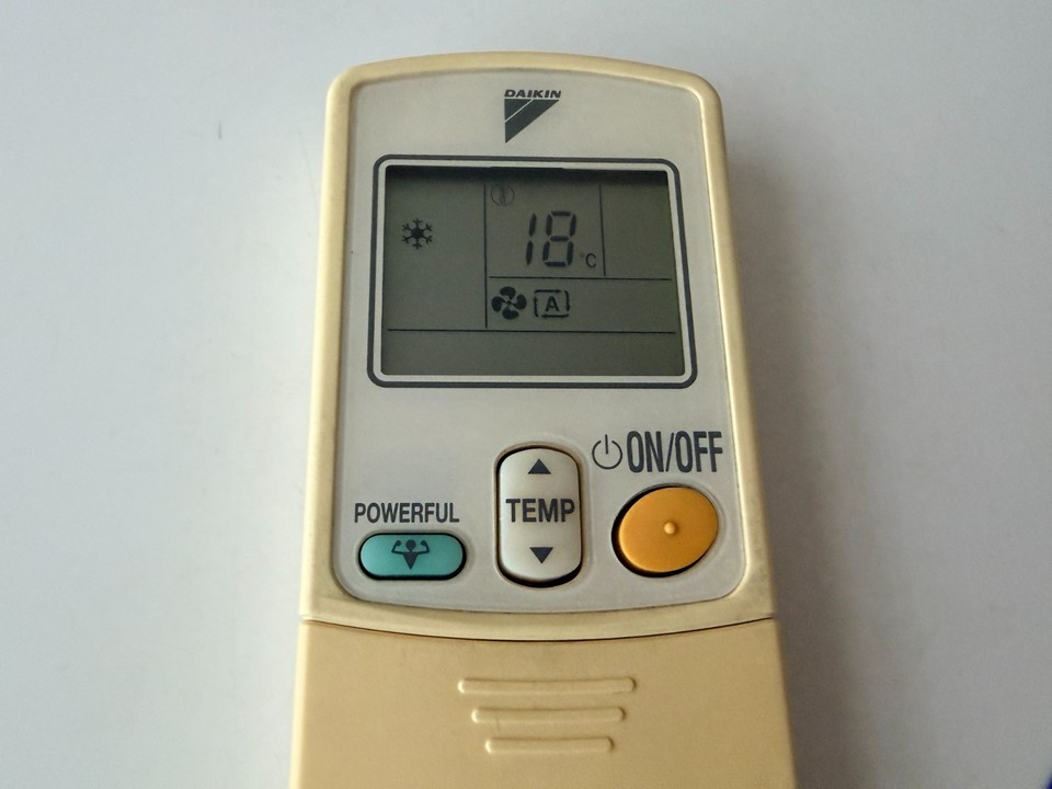 Daikin ARC423A18 AC infrared remote controller for air conditioning ...