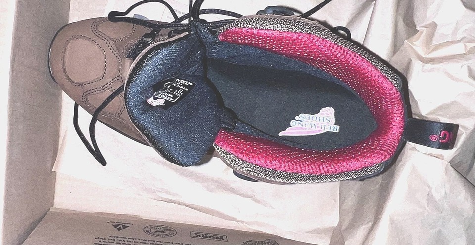 RED WING #6674 ALUMINUM TOE WATERPROOF WORK BOOTS 10.5 D | eBay