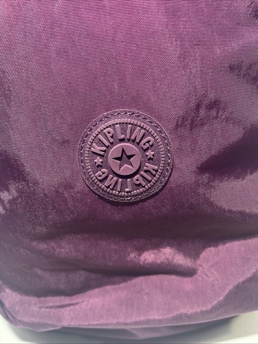 Kipling CHALLENGER Medium Backpack DARK PLUM TONAL Pink | eBay