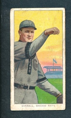 T206 Polar Bear: ORVAL OVERALL Hand at Face, Chicago Cubs Presents well ...