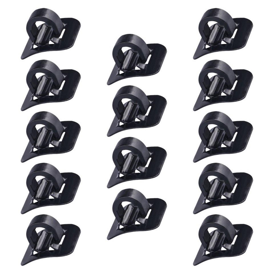 16 Pcs Wire Conduit Holder Bike Brake Line Bicycle Guide Clamps Hose ...