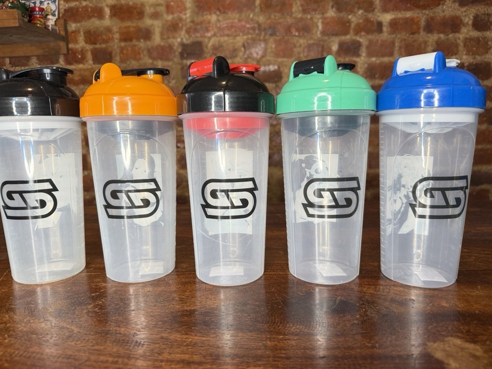 Lot Of 5 Gamer Supps Waifu Cups Shaker Bottles Gamersupps Goth Oki ...
