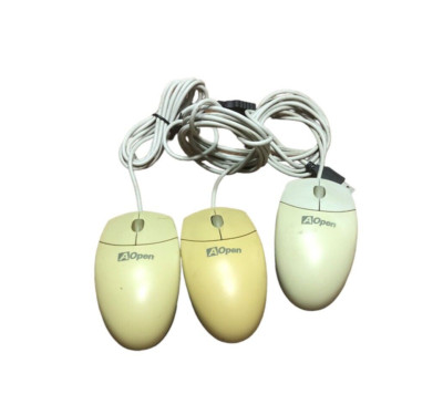 Lot of 3 Logitech Optical Mouse M-BJ69 Vintage | eBay