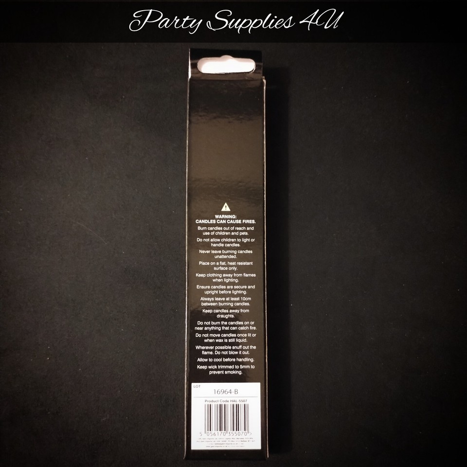 2pk Bleeding Candles/Black/Drips Red Blood Wax/Goth/Vampire Tears ...