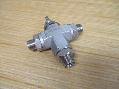 Parker 8Z-B8XJ-SSP 3-Way Ball Valve 8ZB8XJSSP W/O Ferrules,Nuts | eBay