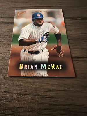 1996 Topps Gallery The Classics Baseball Card #56 Brian McRae, Cubs (M8 ...