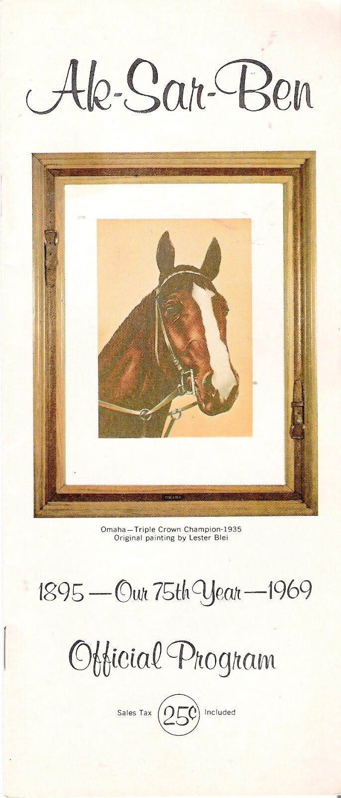 1969 - May 31st - Ak - Sar - Ben program in MINT Condition | eBay