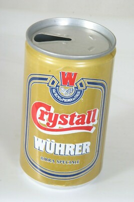 Crystall Wuhrer Beer Can | eBay