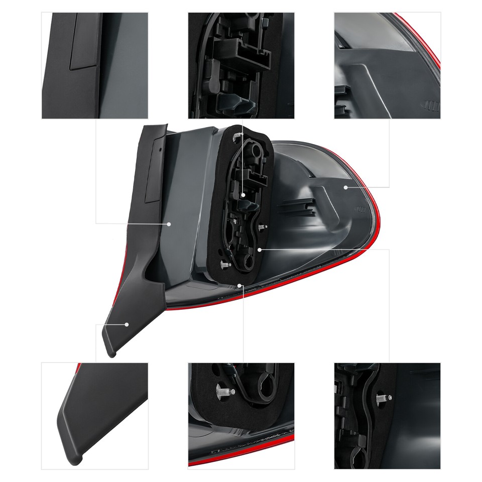 LED Tail Light Right Side Rear Lamp For BMW X5 E70 35i.35i Sport 2011 ...