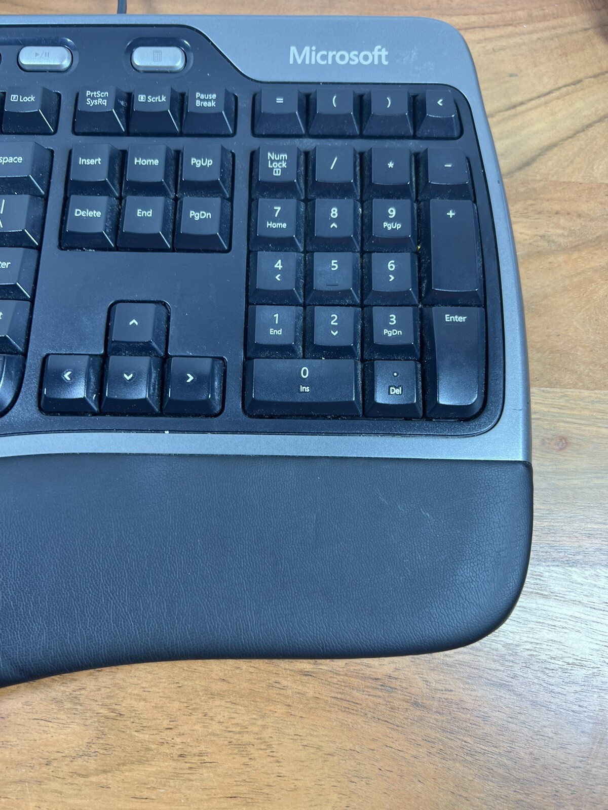 Microsoft Natural Ergonomic Keyboard 4000 v1.0 KU-0462 Model 1048 USB ...